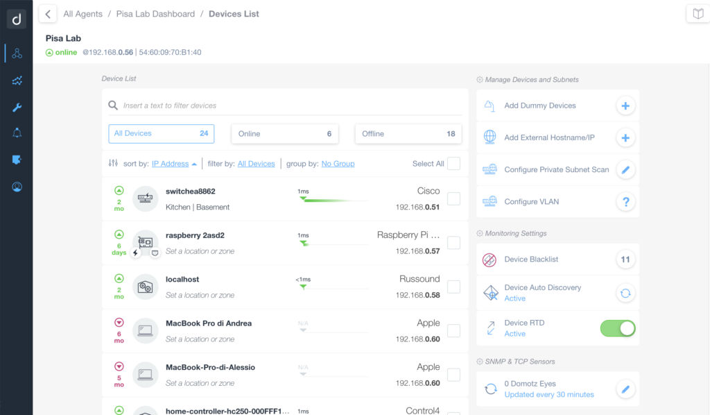 Automated Discovery And Inventory Domotz Help Center