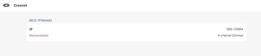 Domotz Cresnet Integration - Setting up Domotz with Cresnet