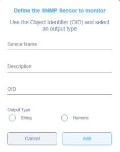 SNMP Monitoring - setting up SNMP monitoring on Domotz