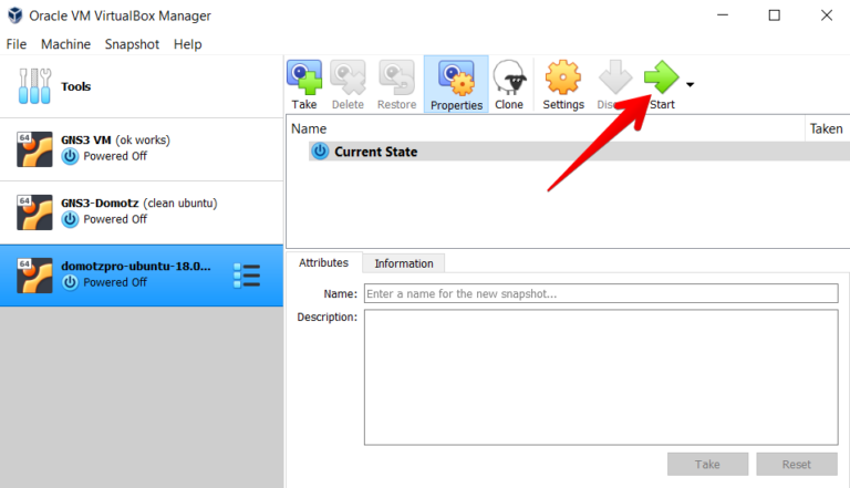 Installing Domotz Network Monitoring System on Virtual Box