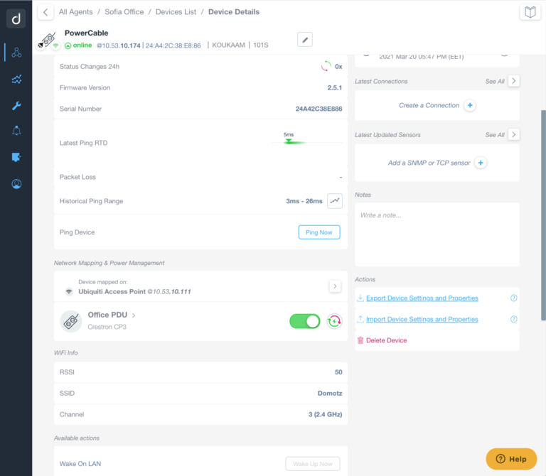 Domotz Ubiquiti UniFi Integration - Setting up Domotz with Ubiquiti UniFi