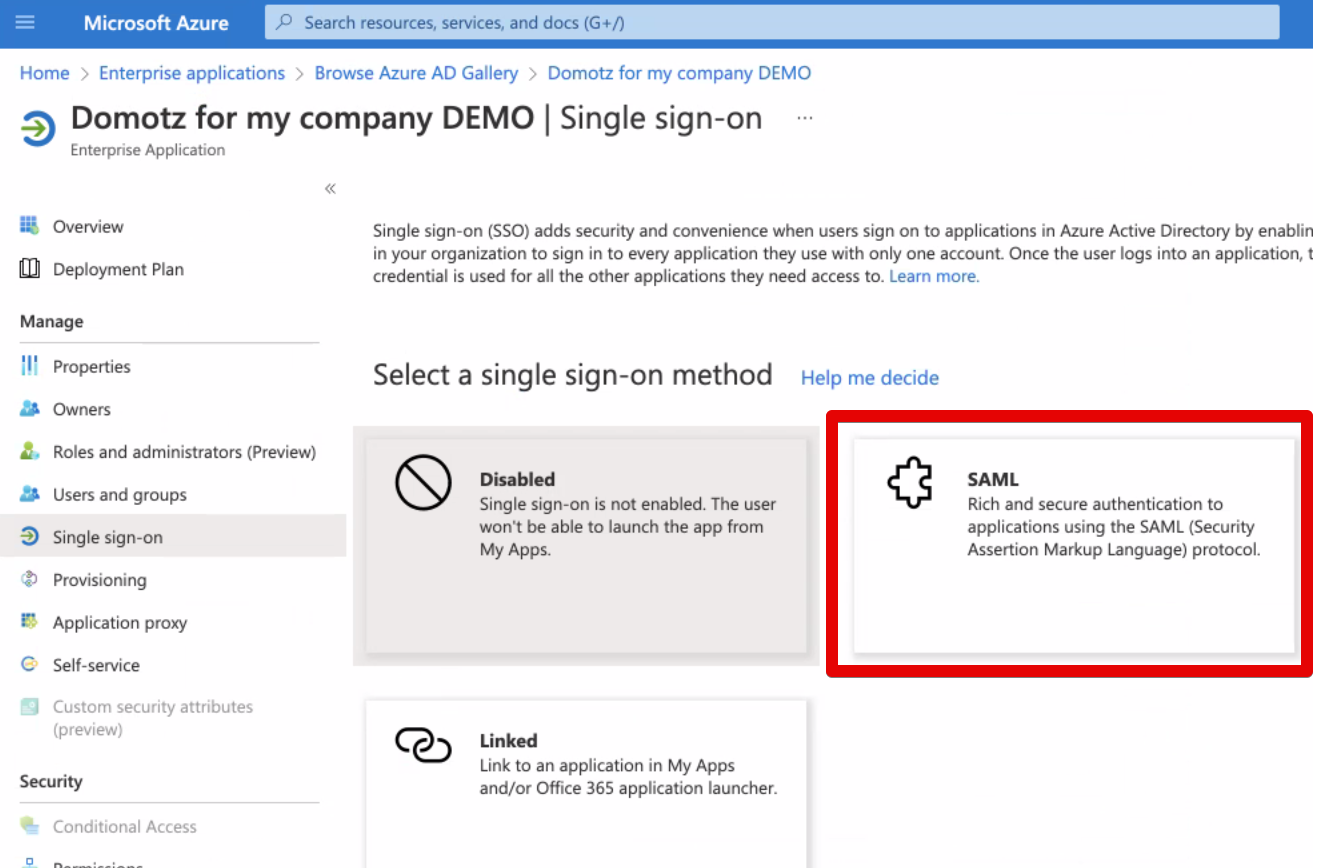 How to Configure SAML/SSO Authentication