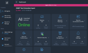 Domotz Box - Troubleshooting an Offline Domotz Agent