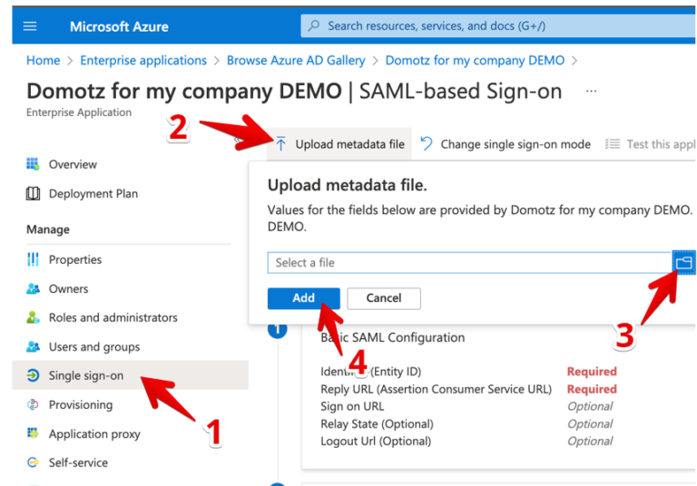 How to Configure SAML/SSO Authentication