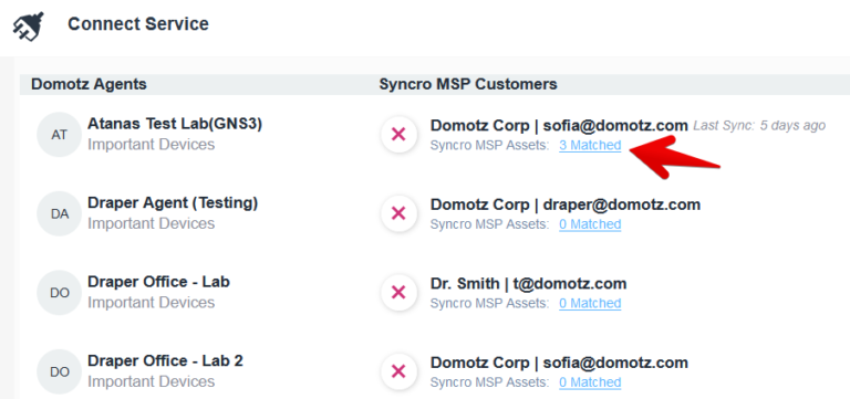 Domotz Syncro Integration - Configure the Integration Domotz Syncro Integration - Configure the Integration