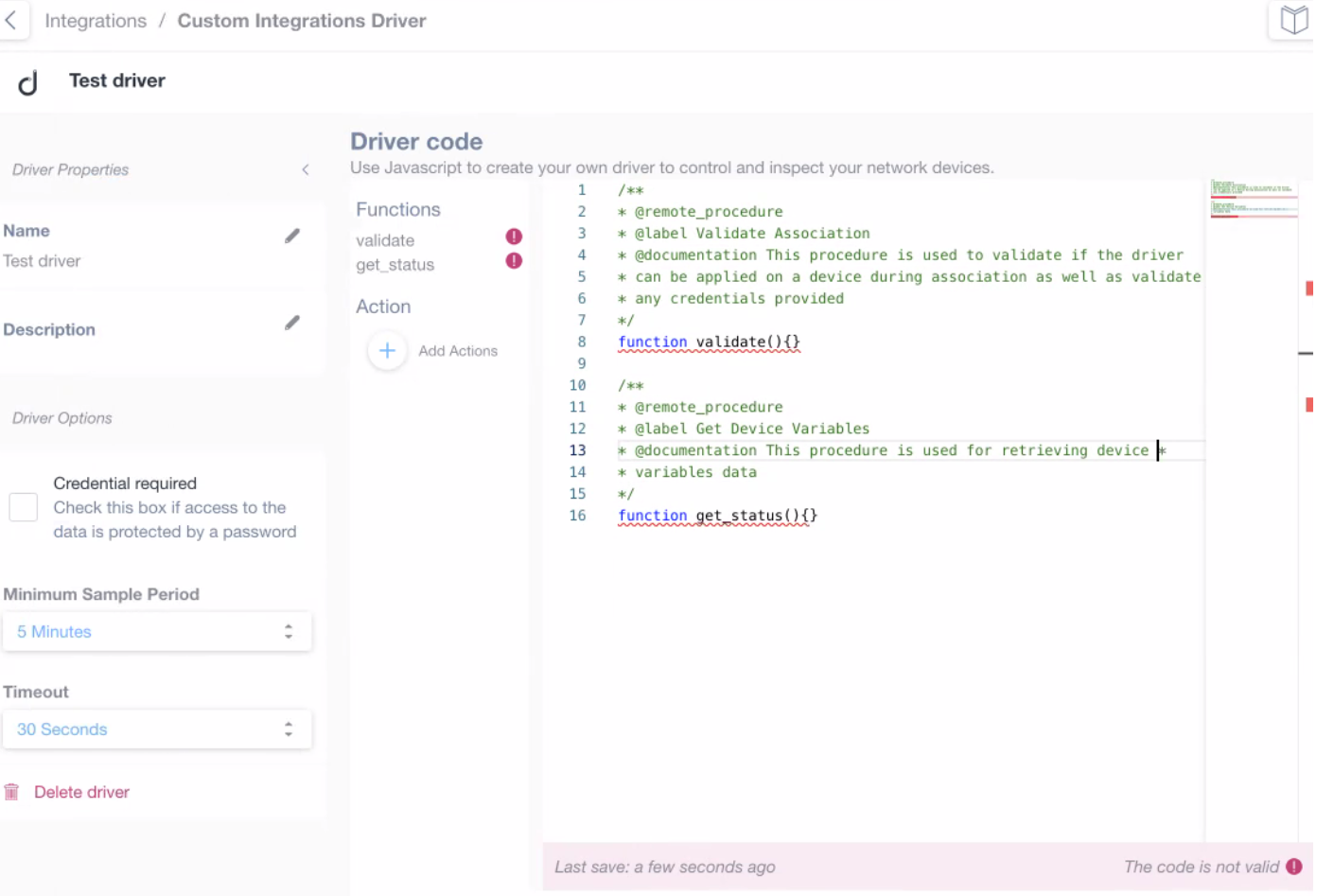 Custom Drivers - Create scripts for your IP devices