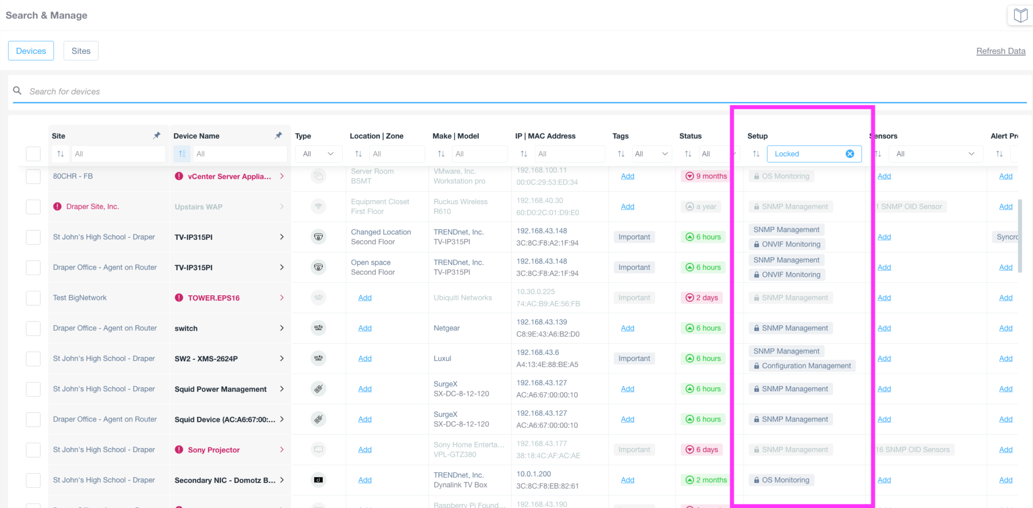Network Topology Diagram Visio & SonicWall config management