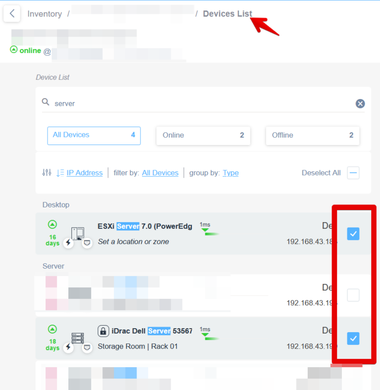 Group Device Interfaces and Network Cards