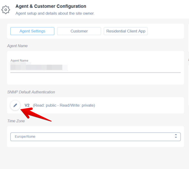 How to set custom SNMP credentials in Domotz - Domotz Help Center