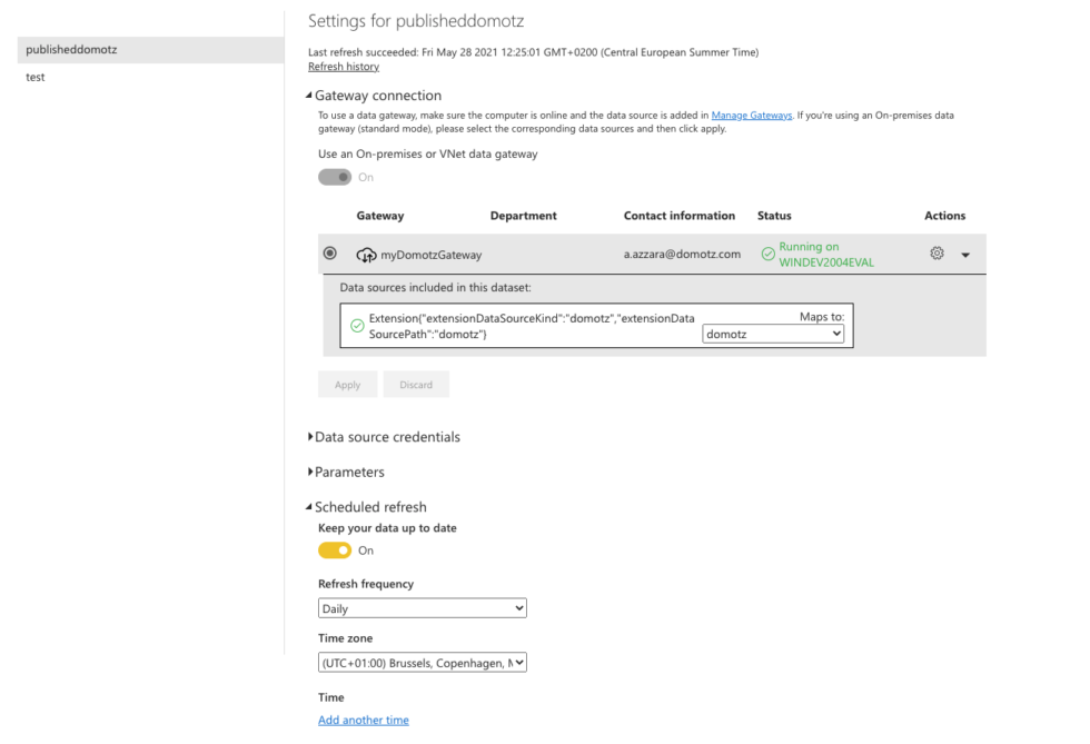 Power BI: create custom network reports
