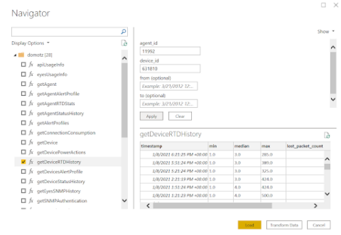 Power BI: create custom network reports