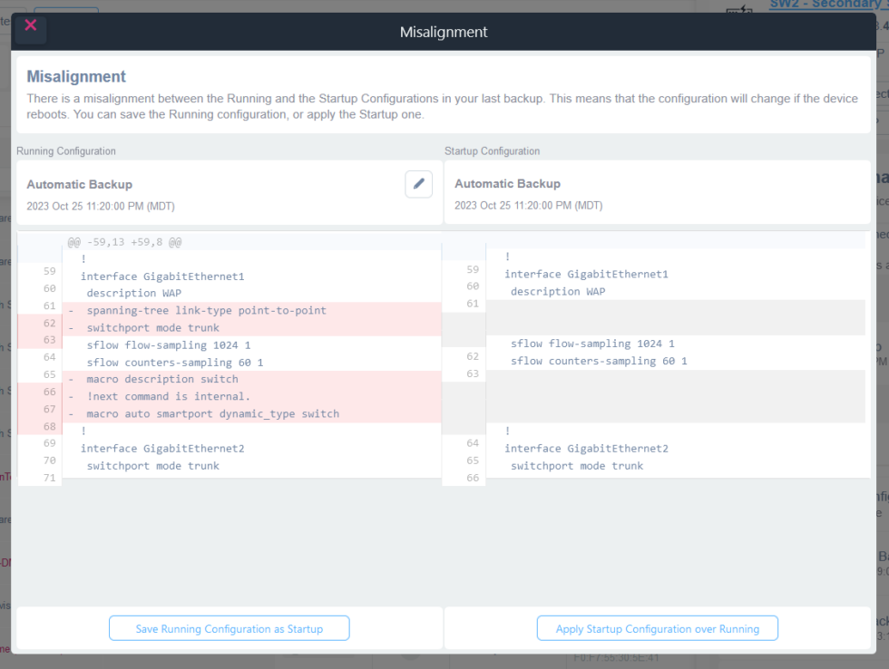 Network Configuration Management - Domotz Help Center