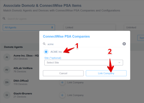 ConnectWise PSA - Documentation - Domotz Help Center