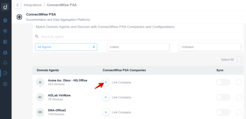 ConnectWise PSA - Documentation - Domotz Help Center
