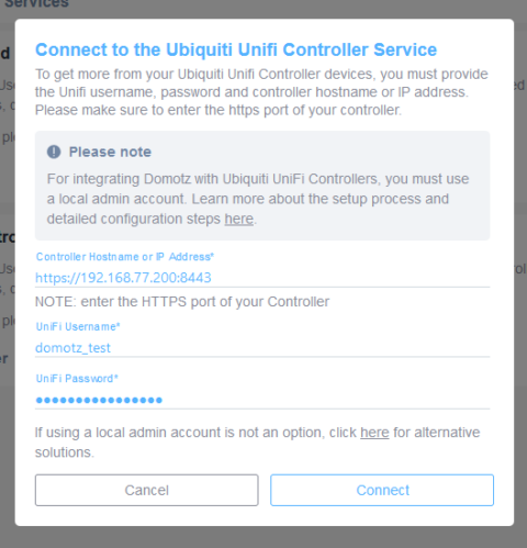 Domotz Ubiquiti UniFi Integration - Setting up Domotz with Ubiquiti UniFi